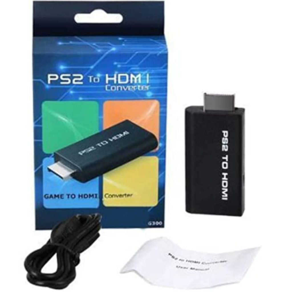 PS2 & PS3 HDMI Converter (Game to HDMI Video Audio Adapter) with 3.5mm ...