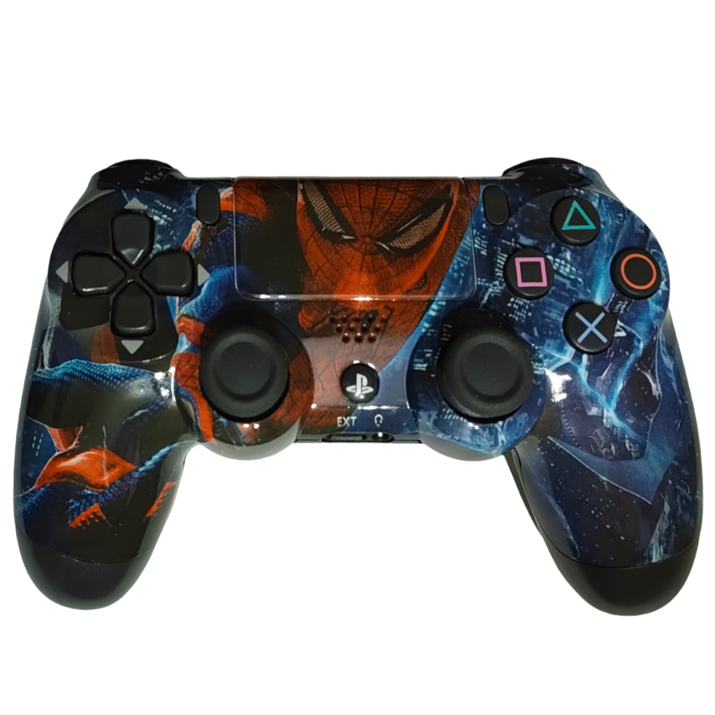 Compatible PS4 DualShock Controller (Amazing Spiderman V2) [New] - HSGamer