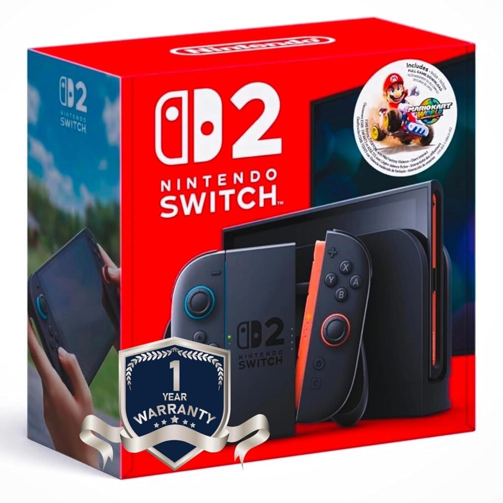 Nintendo Switch 2 Online Game Bundled With Mario Kart – 7.9” HDR LCD ...